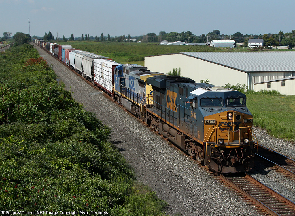 CSX Q386 at Mile 70 Lakeshore Sub